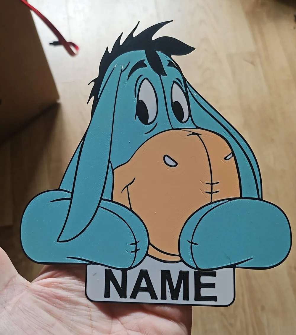 igor Eeyore winnie the pooh - tu nombre by DaViNcHi MakerWorld ...