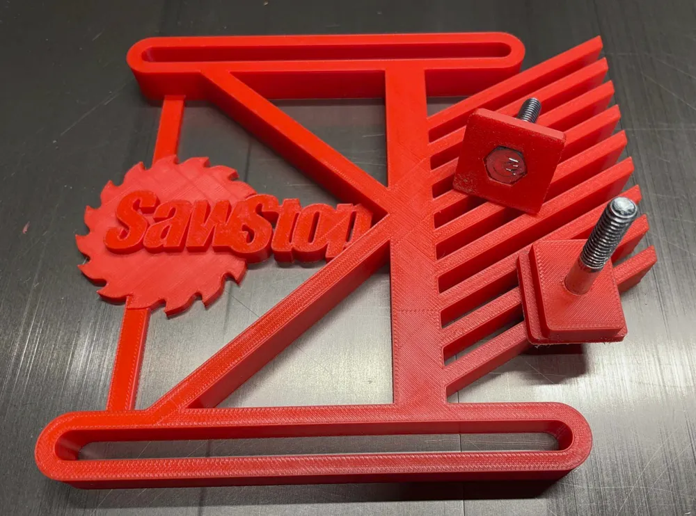 SawStop Featherboard by JohnnyPrintsMakerWorld: Download Free 3D Models