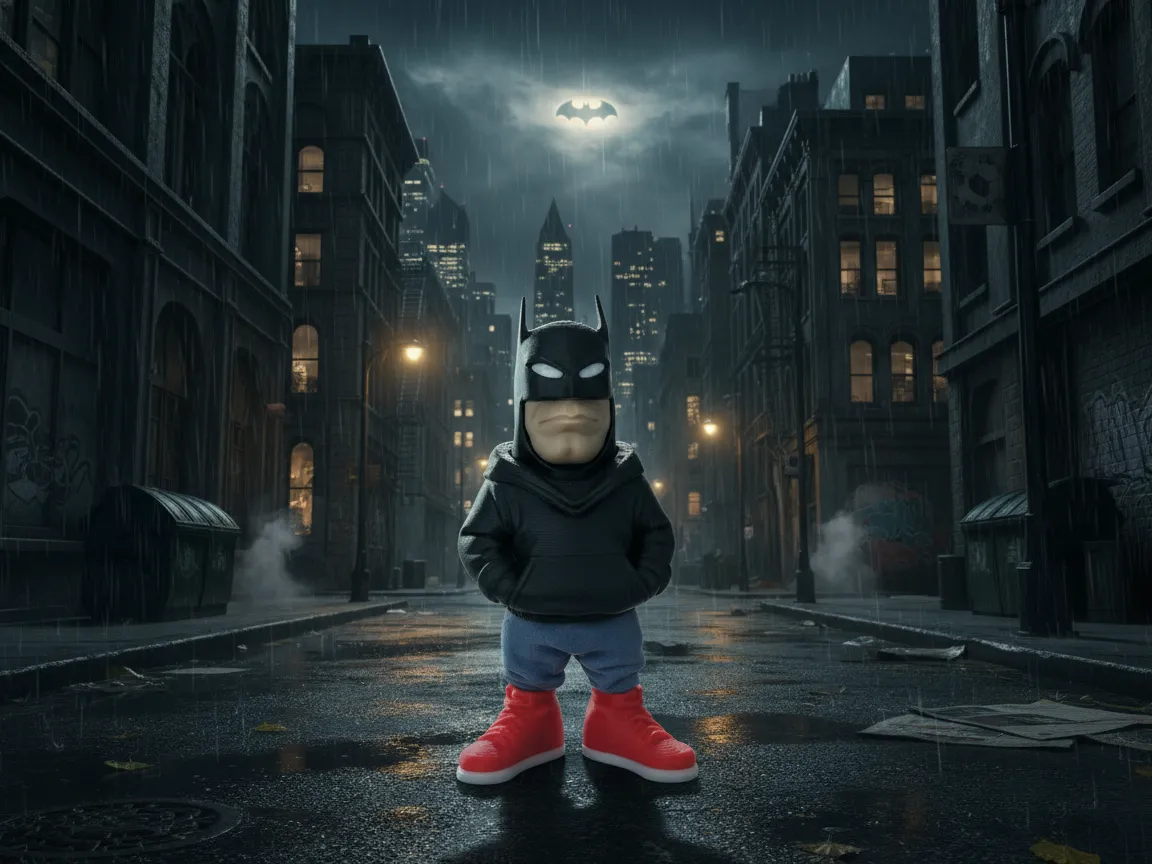 Urban Lazy Batman (Mehrteilig) – Kostenloses 3D-Druckmodell – MakerWorld