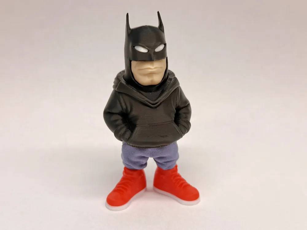 Urban Lazy Batman (Mehrteilig) – Kostenloses 3D-Druckmodell – MakerWorld