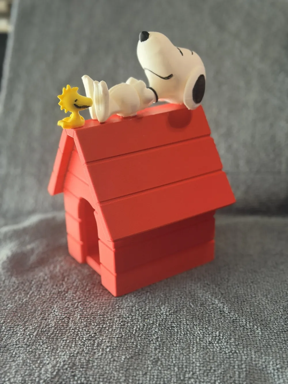 Classic Snoopy & Woodstock - Free 3D Print Model - MakerWorld