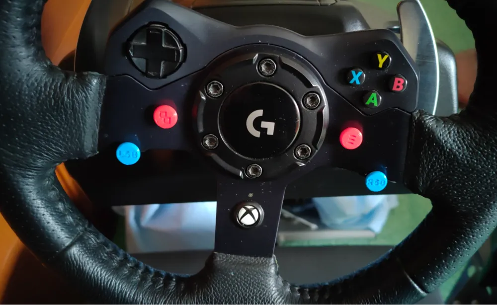 Logitech G920 steering wheel button LSB RSB by fdm3dprint - MakerWorld