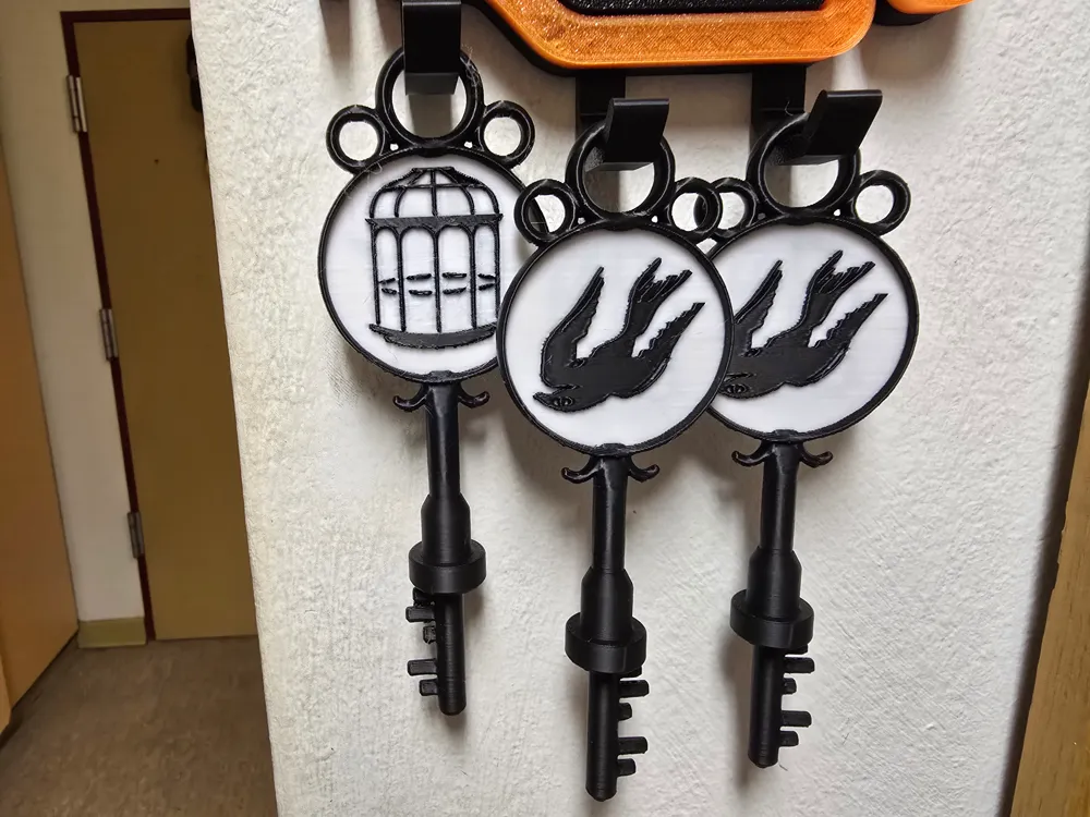 Bioshock Infinite Bird/Cage Tower Key Remixed by YaBoiNutty - MakerWorld