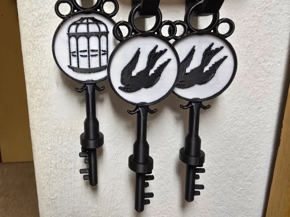 Bioshock Infinite Bird/Cage Tower Key Remixed by YaBoiNutty - MakerWorld