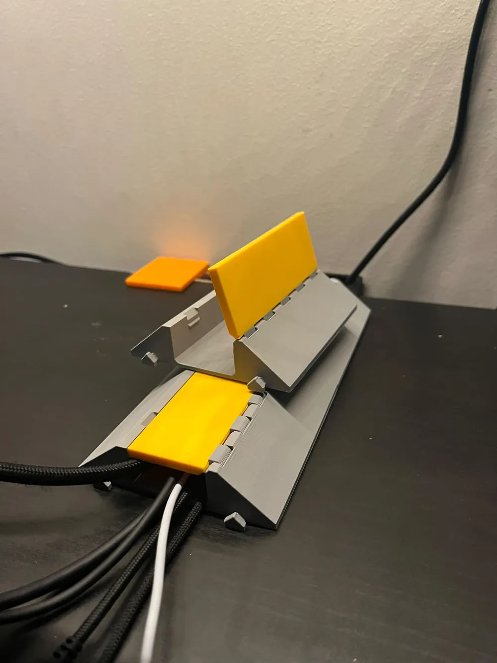 Modular Cable Management Speed Bump Print in Place - Free 3D Print ...