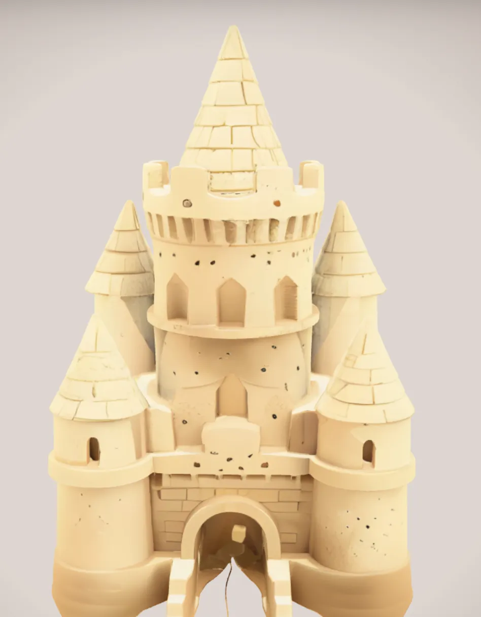 Sandcastle by Extrudor MakerWorld: Download Free 3D Models
