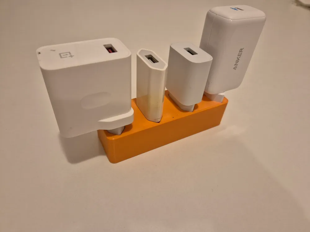 Plug Holder Europe - Different Sizes Available by PrintTech101 - MakerWorld