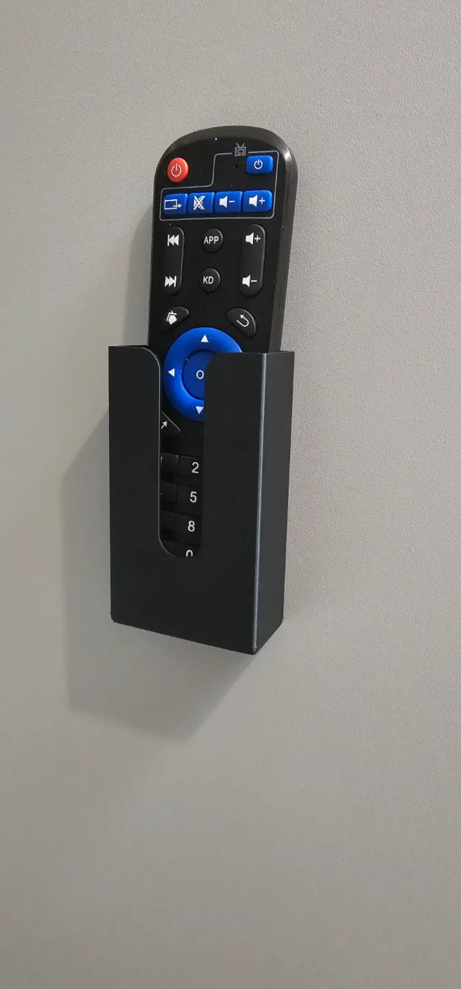 Remote control wall mount by Damian MakerWorld: Download Free 3D Models