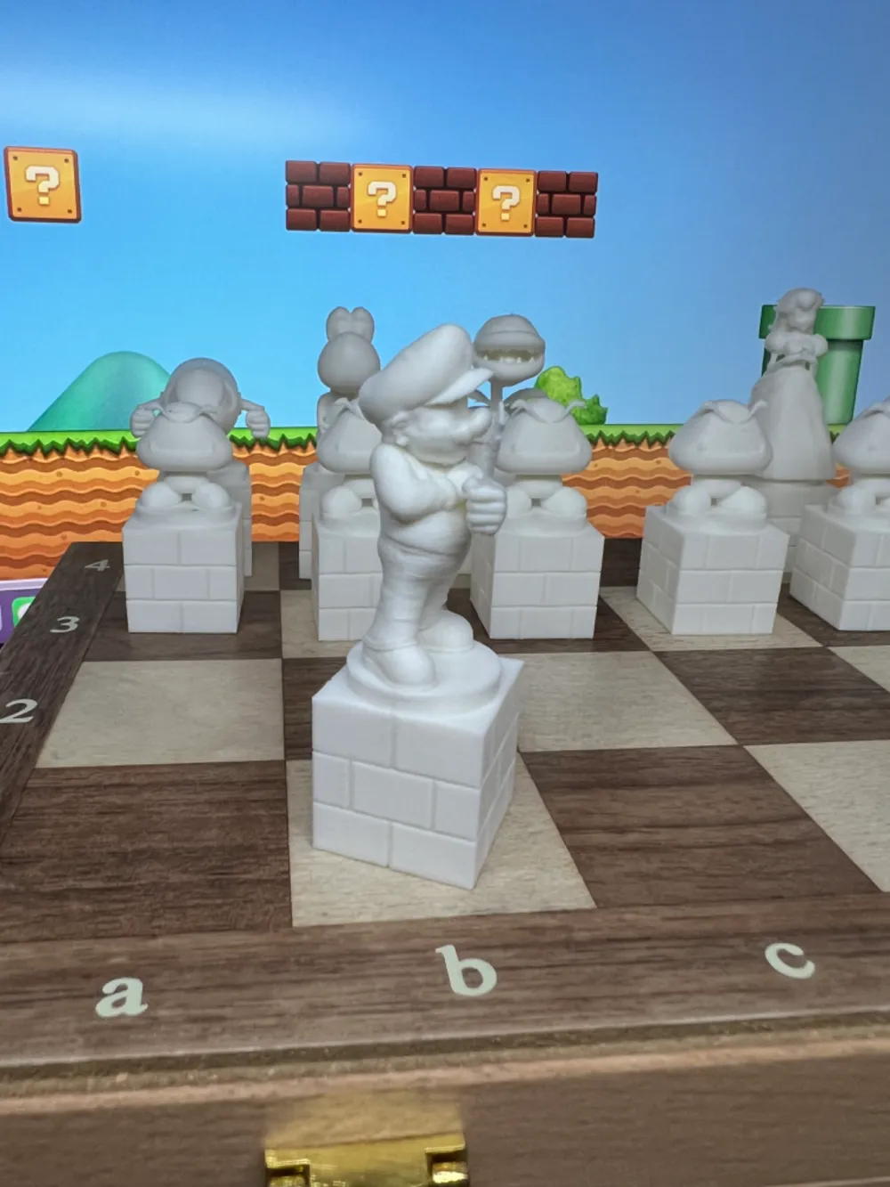 Mario / Super Mario / Chess Piece - Free 3D Print Model - MakerWorld