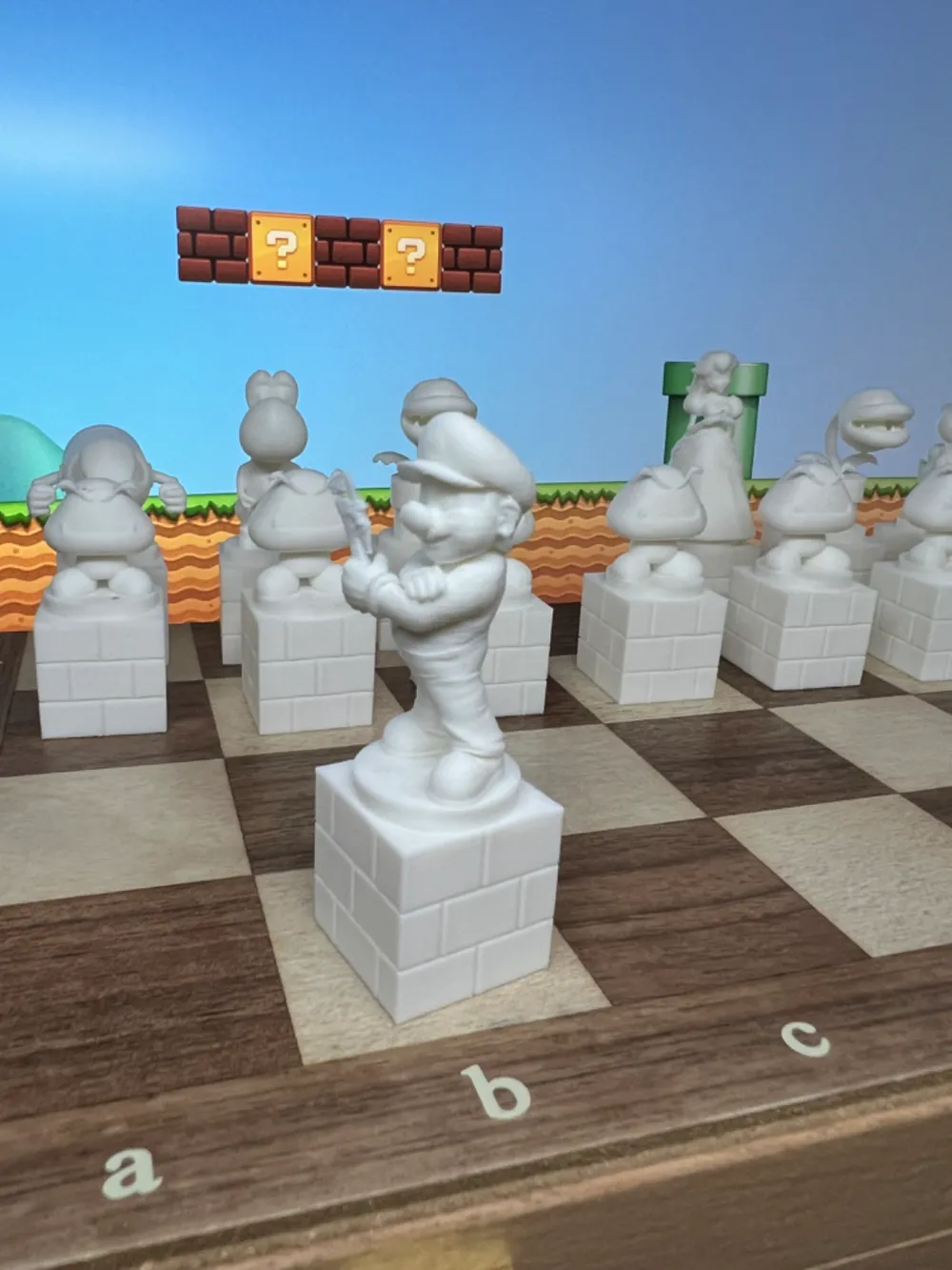 Mario / Super Mario / Chess Piece - Free 3D Print Model - MakerWorld