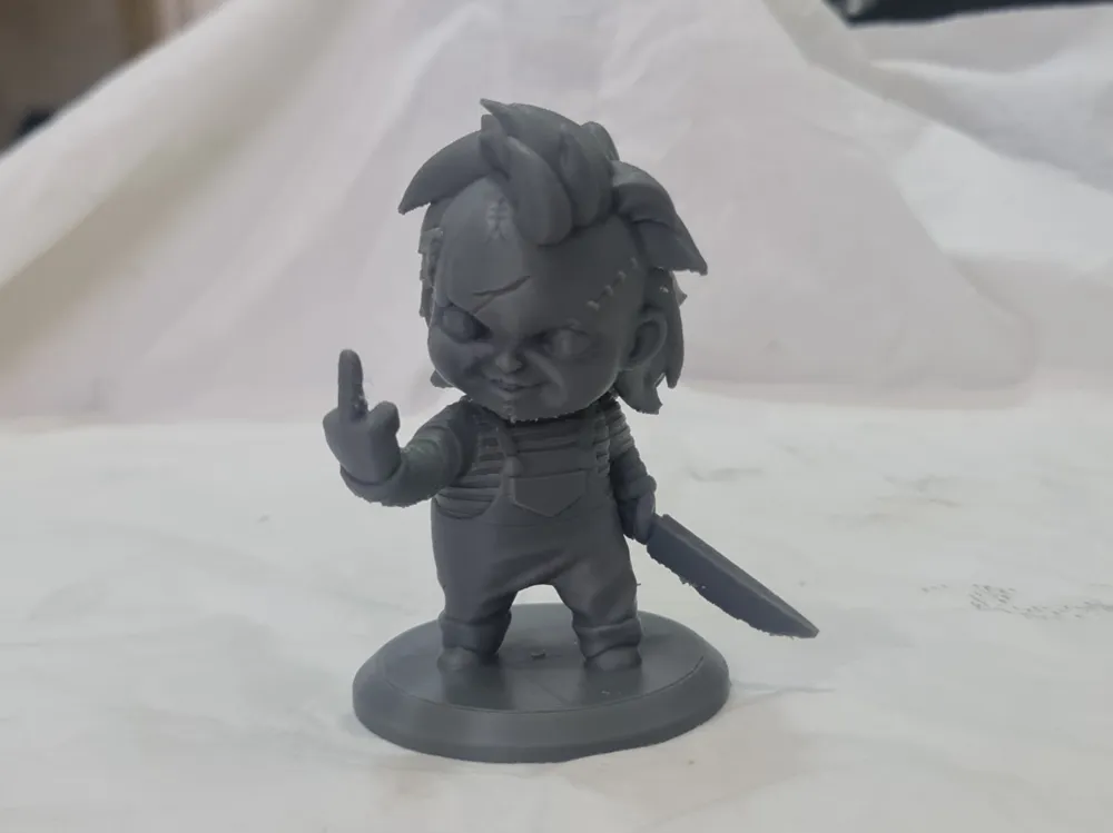 Chucky chibi - Free 3D Print Model - MakerWorld