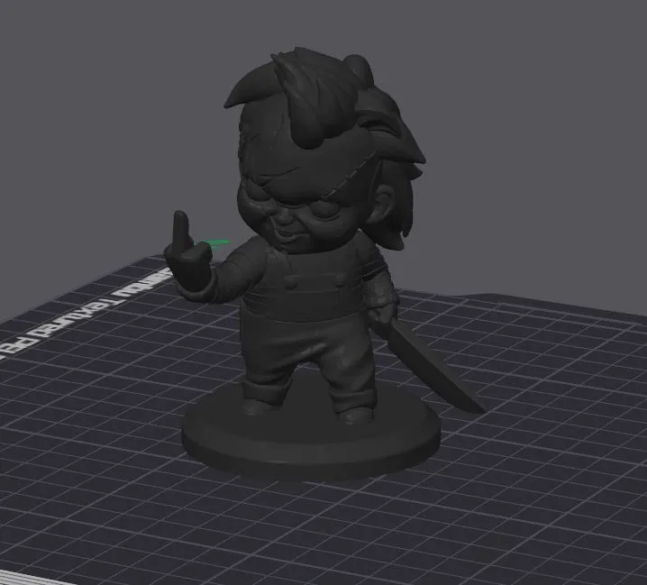 Chucky chibi - Free 3D Print Model - MakerWorld