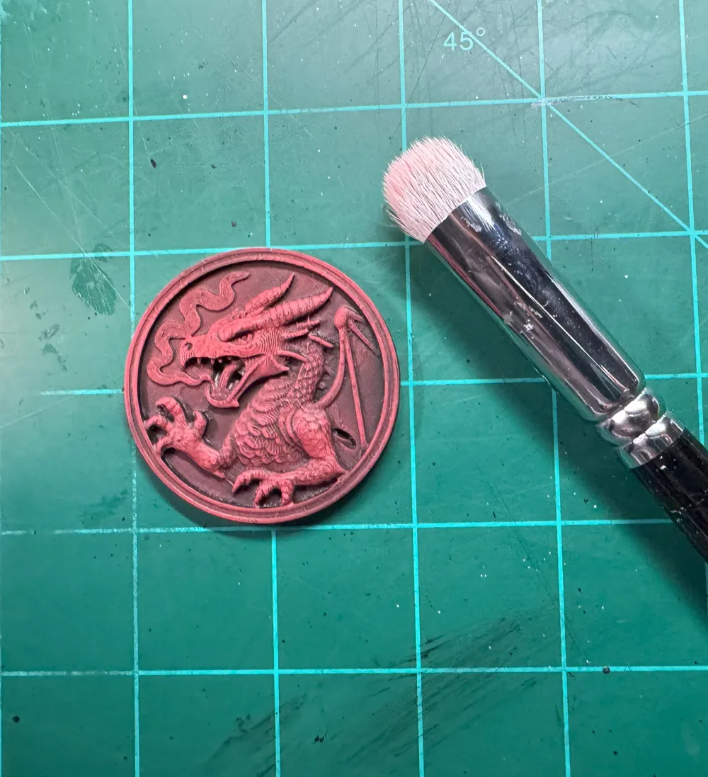 3D Tokens: Prologue Young Red Dragon : DnD PF mini by PlayerX ...