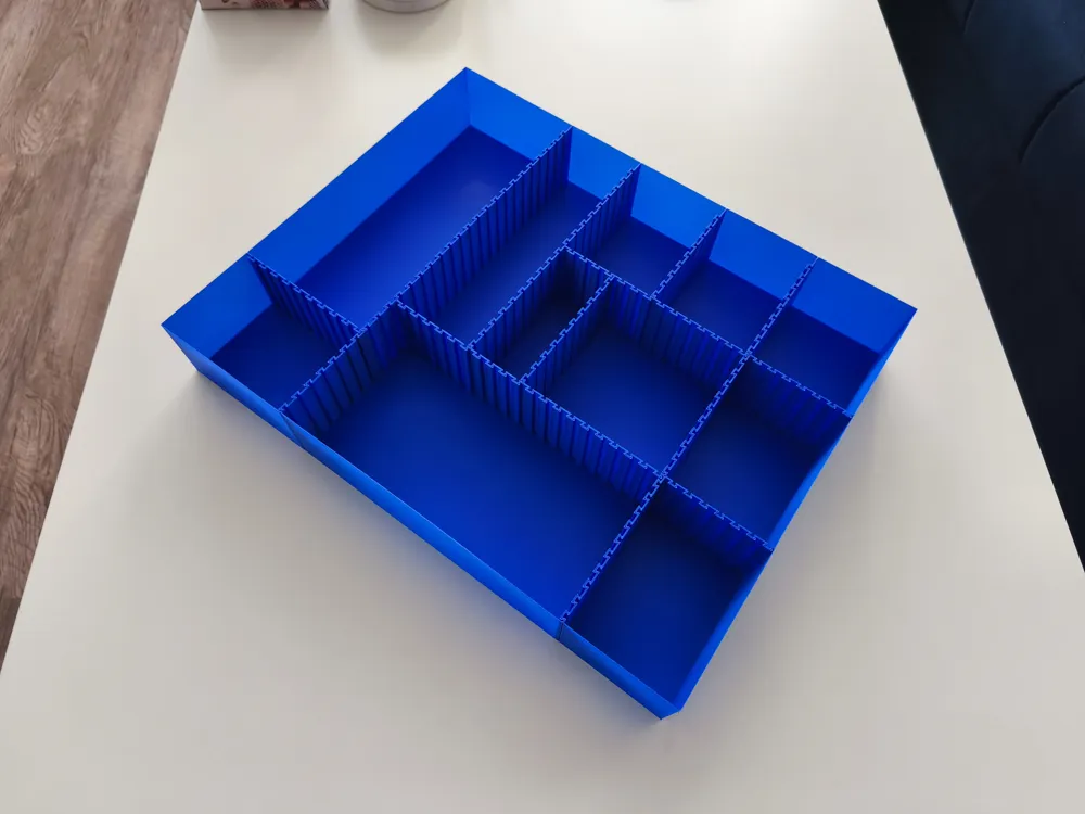 Parametric interlocking box / organizer - Free 3D Print Model - MakerWorld