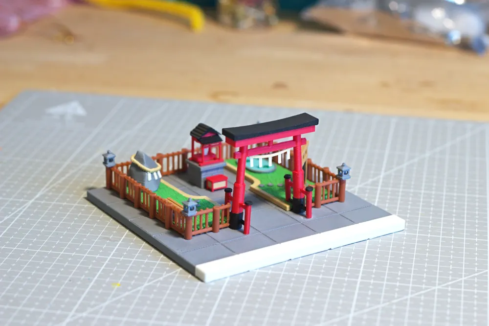 Sanctuaire japonais 神社 [Tōrimachi #03] by Renaar MakerWorld: Download Free 3D Models