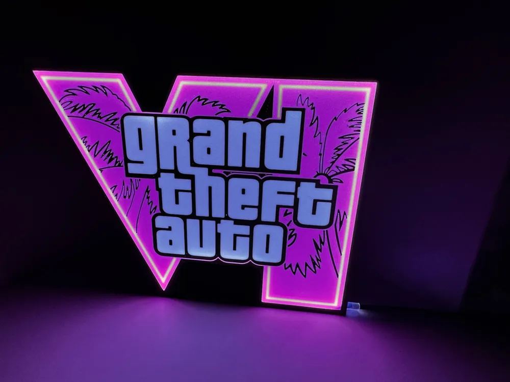 GTA 6 (VI) Lightbox! by Cjwelcome - MakerWorld
