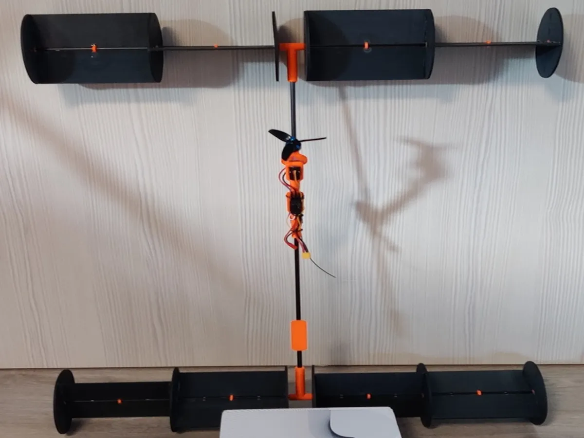 experimental magnus effect rc plane - Free 3D Print Model - MakerWorld