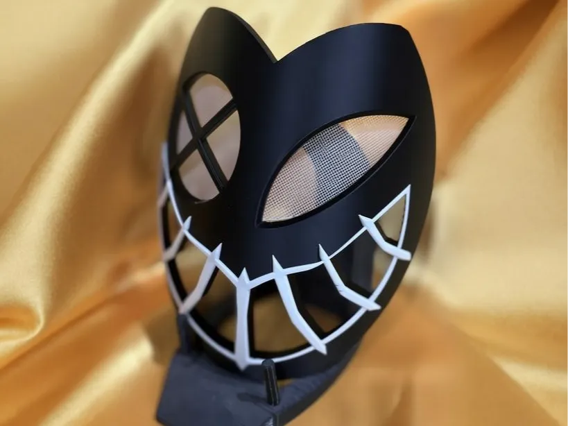 Lute Mask from Hazbin Hotel - Free 3D Print Model - MakerWorld