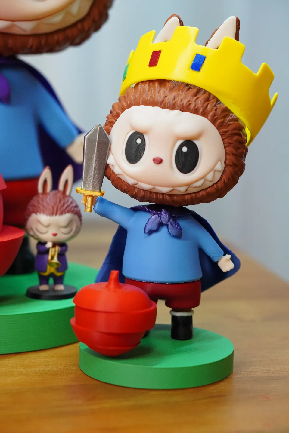 Labubu Slices Apples by 狸狸子 MakerWorld: Download Free 3D Models