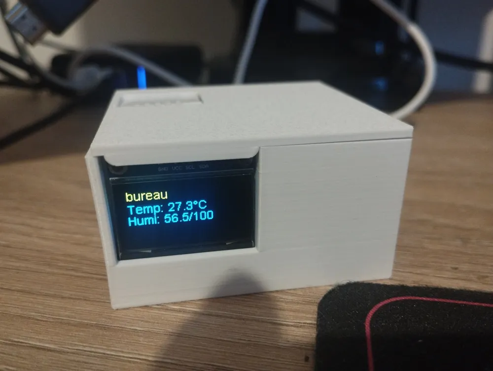 Temperature and humidity in Home Assistant - Free 3D Print Model ...