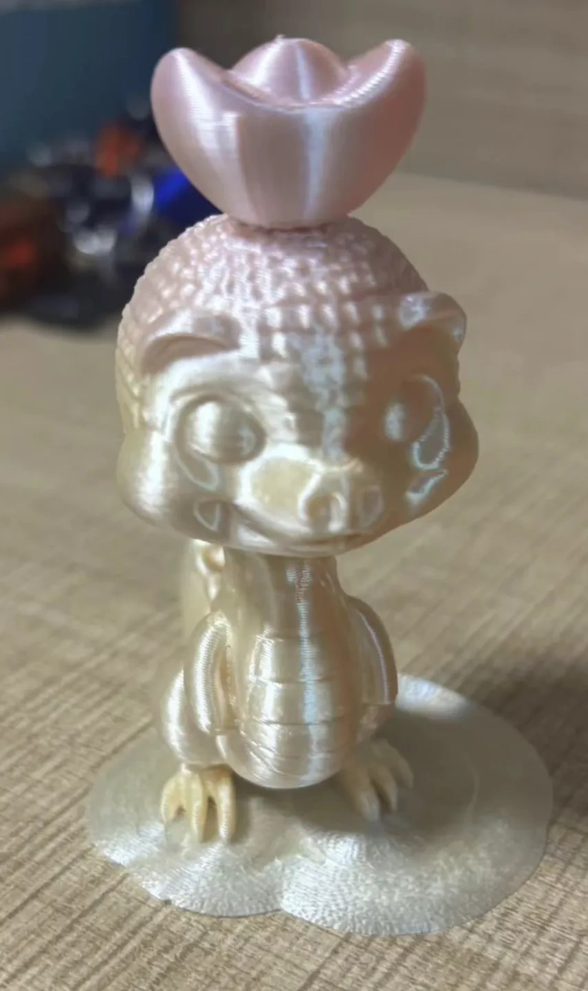 Golden Serpent Sending Treasures by Light001 - MakerWorld