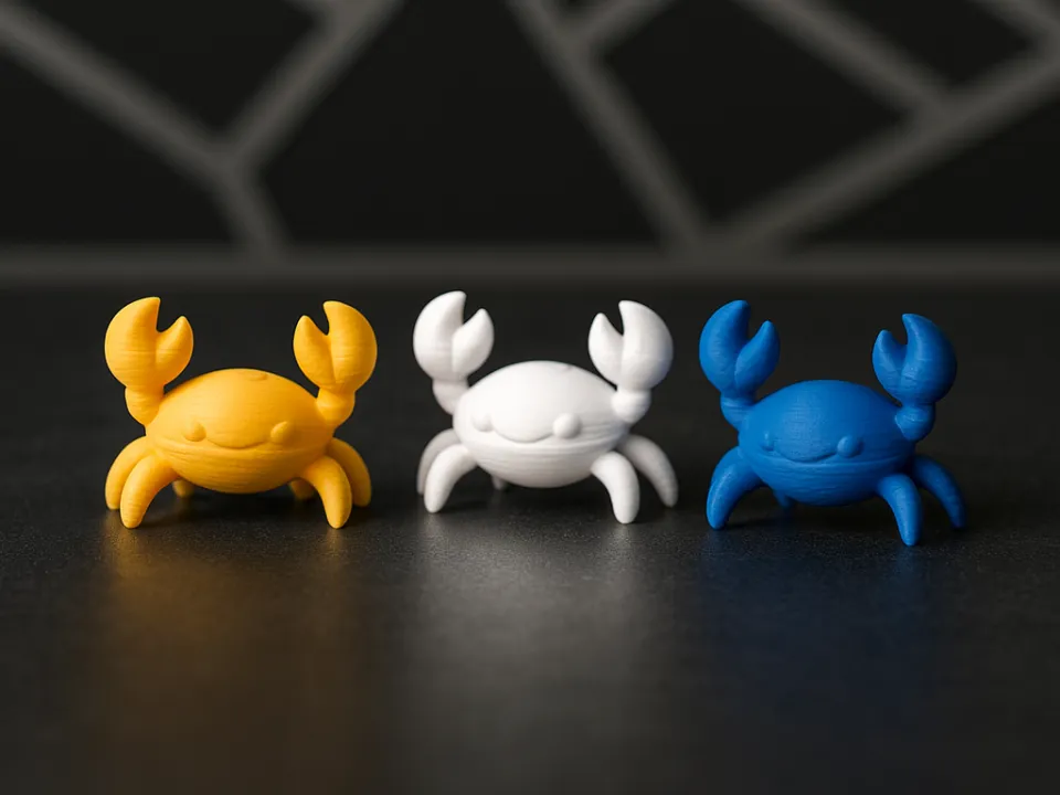 Mini Crab – Cute Desk Companion - Free 3D Print Model - MakerWorld