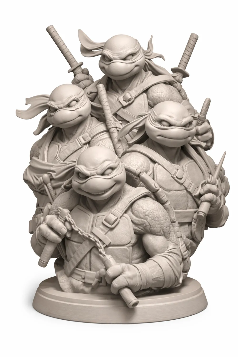Teenage Mutant Ninja Turtles – Kostenloses 3D-Druckmodell – MakerWorld