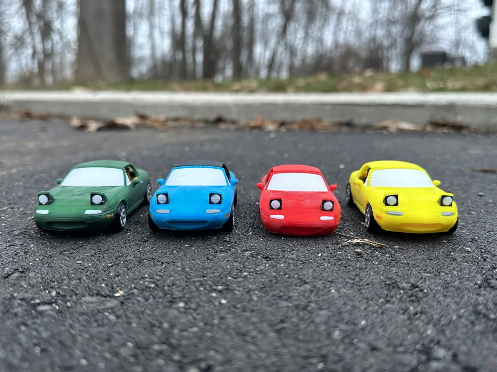 Mazda Miata NA 1/32 比例 - 免费 3D 打印模型 - MakerWorld