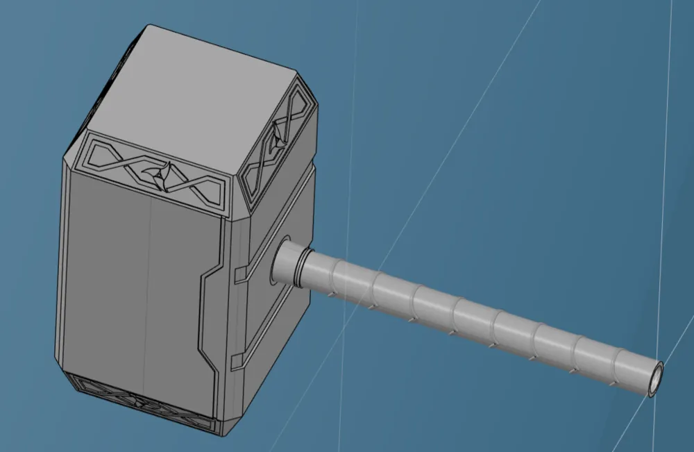 Mjolnir Top cap by KT-prints - MakerWorld