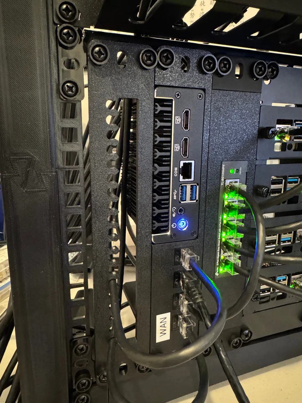 10 inch rack mount kit Protectli Vault FW4B / FW4C - Free 3D Print ...