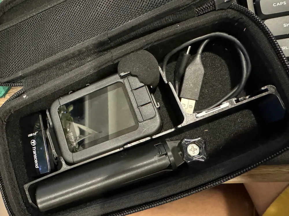 GoPro Case Organizer - Media Mod + A1 Mini Sized Remixed by user ...