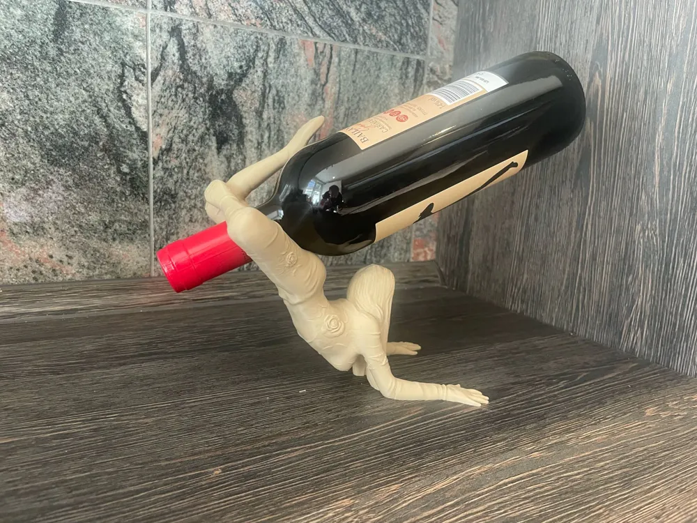 Wine girl holder (balancing) by BondFire MakerWorld: Download Free 3D ...