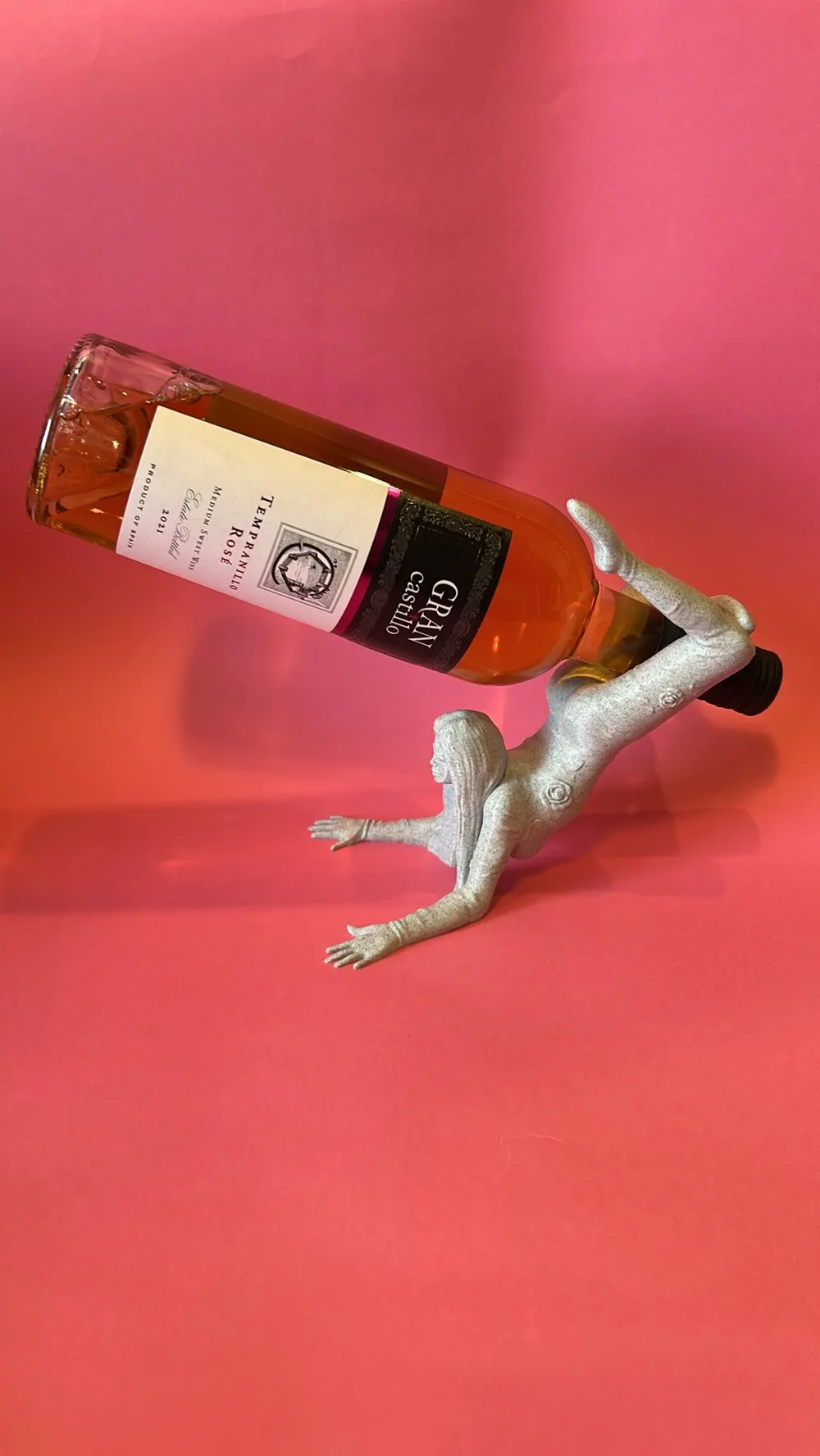 Wine girl holder (balancing) by BondFire MakerWorld: Download Free 3D ...
