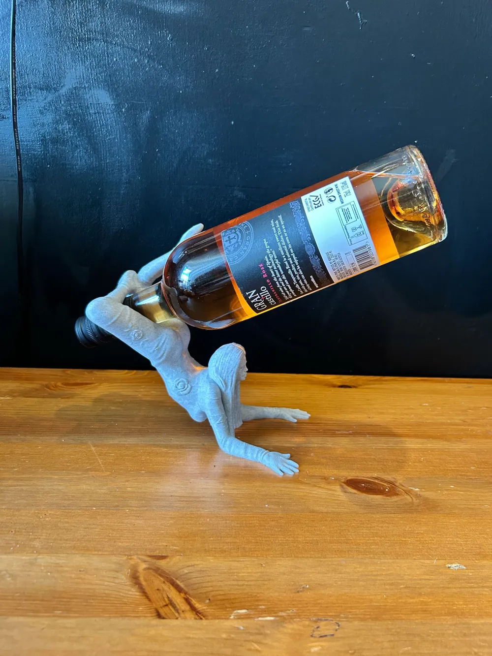 Wine girl holder (balancing) by BondFire MakerWorld: Download Free 3D ...