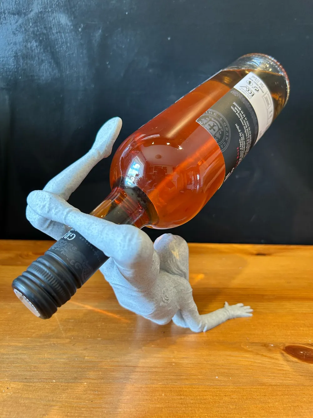 Wine girl holder (balancing) by BondFire MakerWorld: Download Free 3D ...