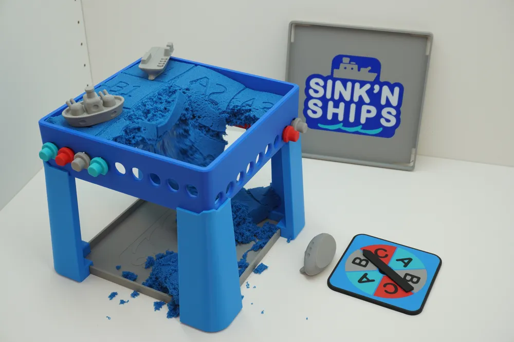 Sink'n Ships - A Kinetic Sand Game for All Ages by jaayjeee MakerWorld ...