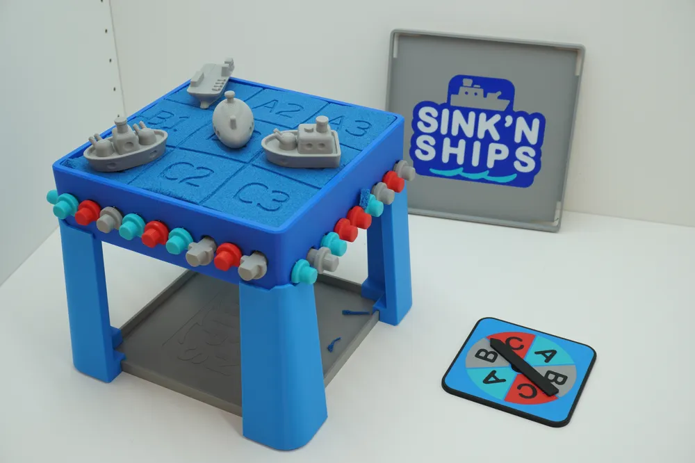Sink'n Ships - A Kinetic Sand Game for All Ages by jaayjeee MakerWorld ...