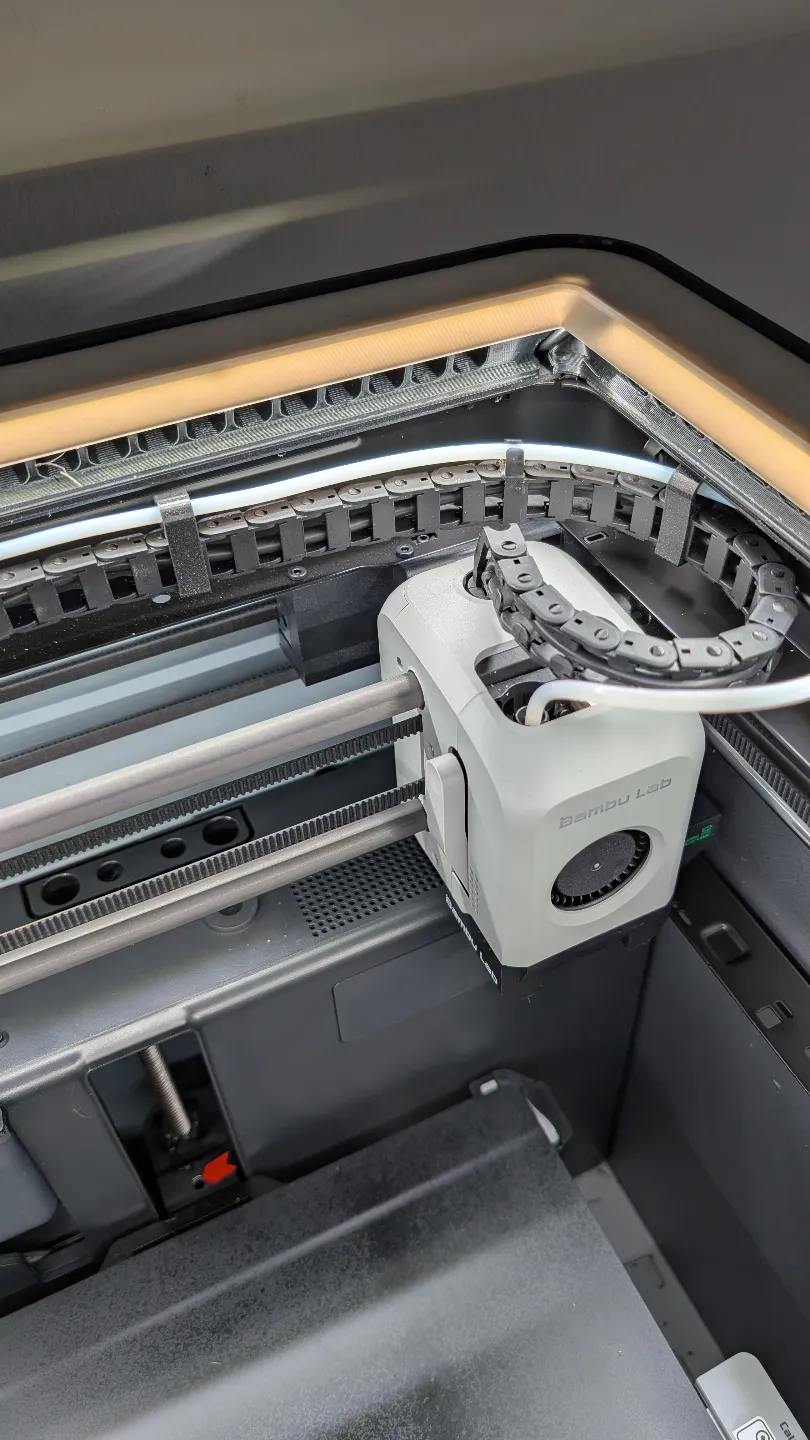 Cable Chain PTFE Thick Clip for X1. P1P, P1S by capsel22 MakerWorld ...