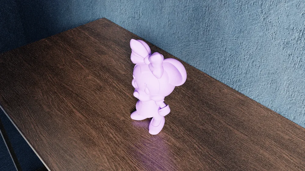 Chibi Minnie Mouse - Free 3D Print Model - MakerWorld
