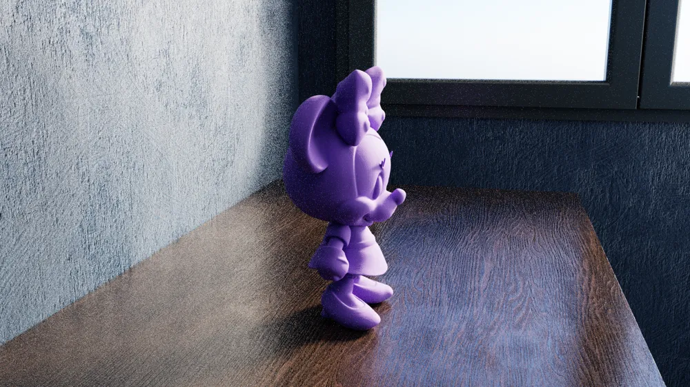 Chibi Minnie Mouse - Free 3D Print Model - MakerWorld