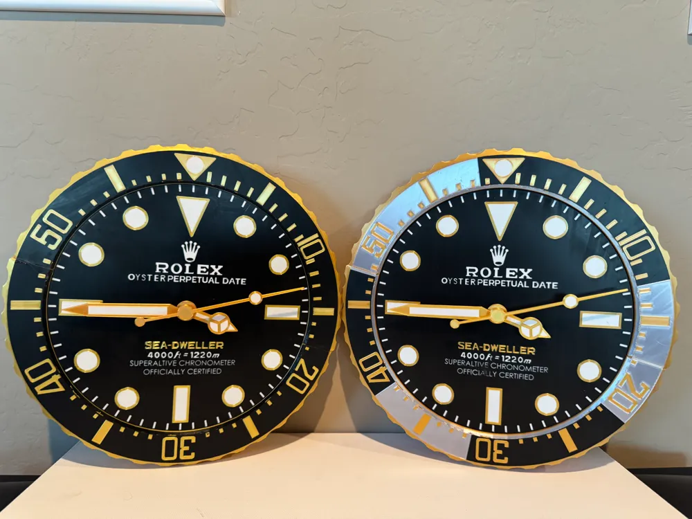 Rolex Wall Clock (011 kit) - Free 3D Print Model - MakerWorld