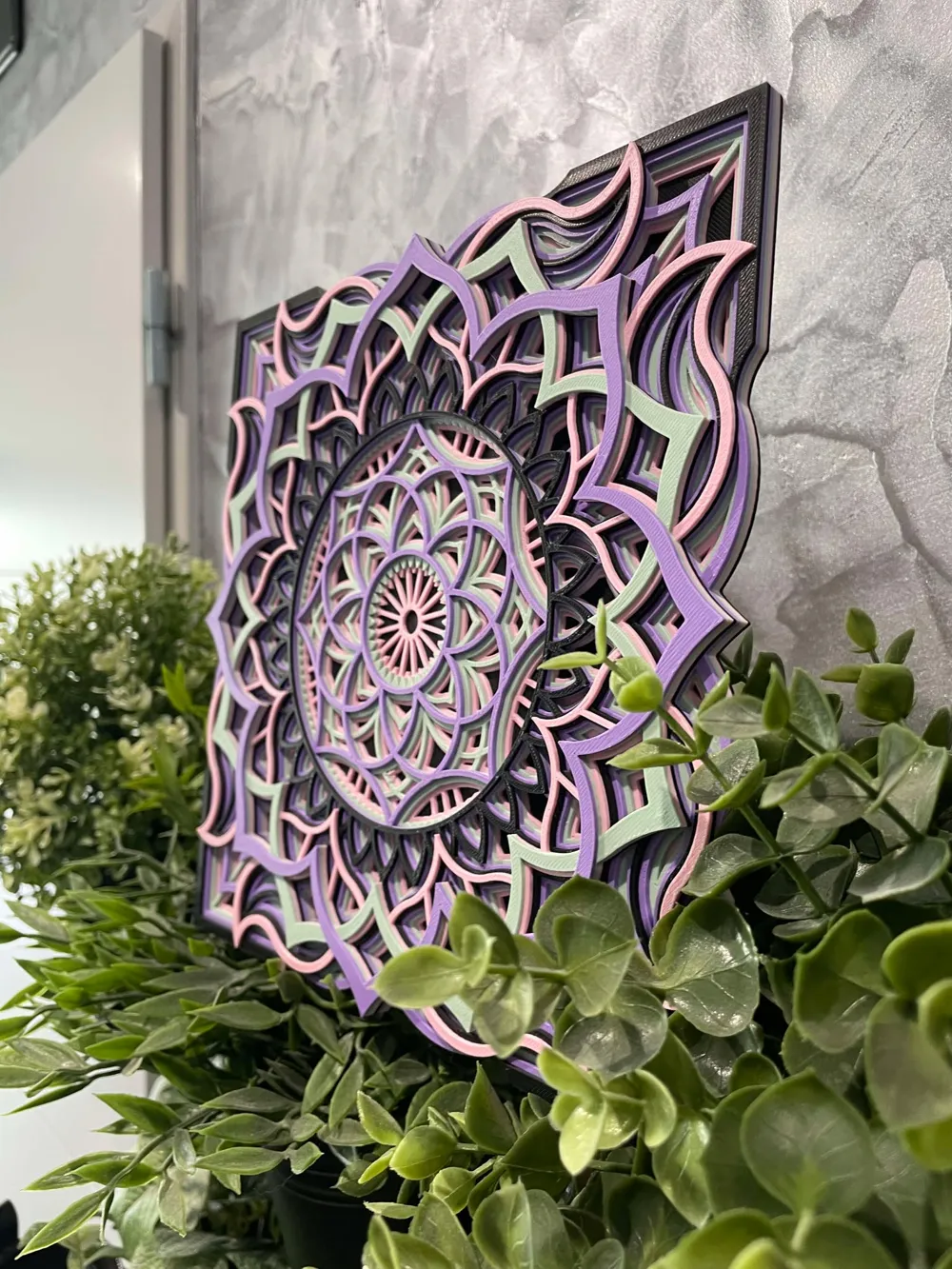 Customizable Layered Mandala by Remy DiT MakerWorld: Download Free 3D ...