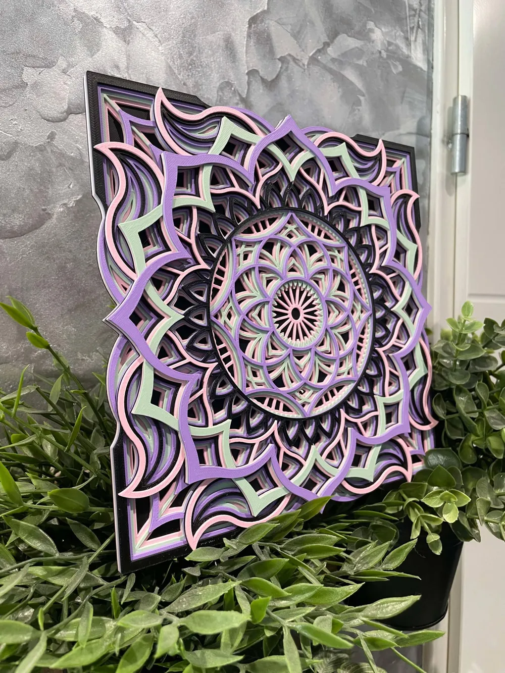 Customizable Layered Mandala by Remy DiT MakerWorld: Download Free 3D ...