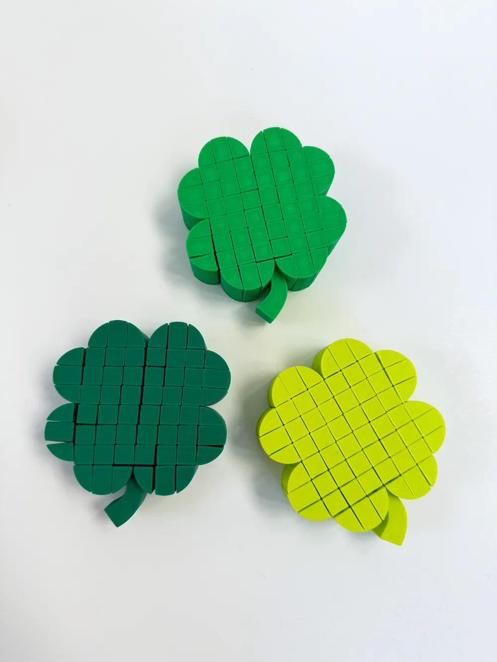 Pixel 4 Leaf Clover Fidget by 3DPmom MakerWorld: Download Free 3D Models