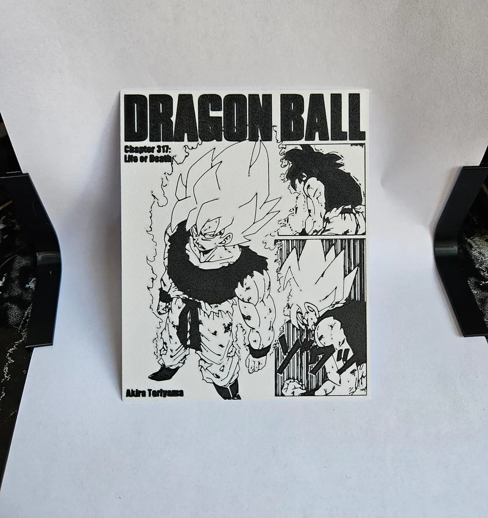 Poster Dragon Ball Goku Super Saiyan by RaoulBase MakerWorld: Download ...