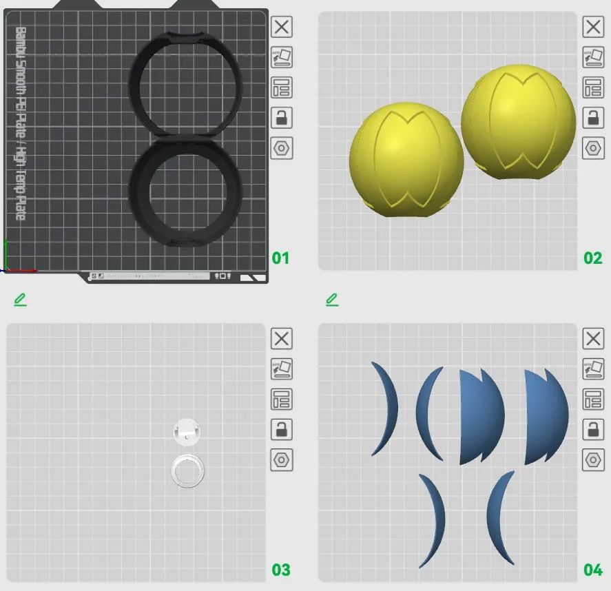 Quick Ball - Pokeball - Pokemon - Fully Functional - Free 3D Print ...