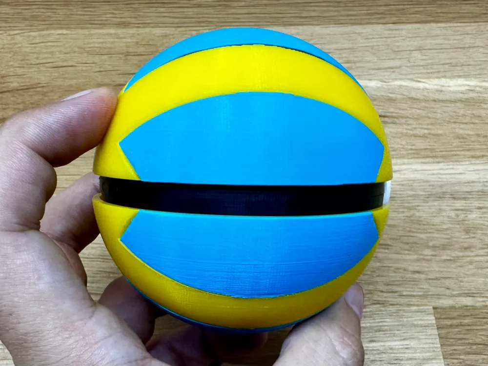 Quick Ball - Pokeball - Pokemon - Fully Functional - Free 3D Print ...