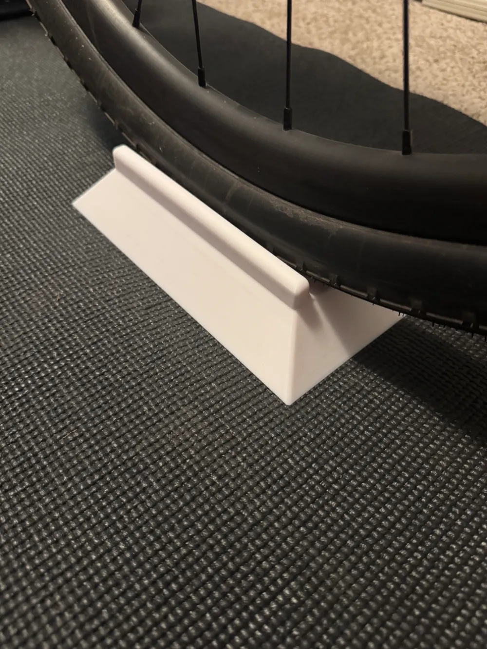 Indoor Bike Trainer Wheel Riser by joe - MakerWorld