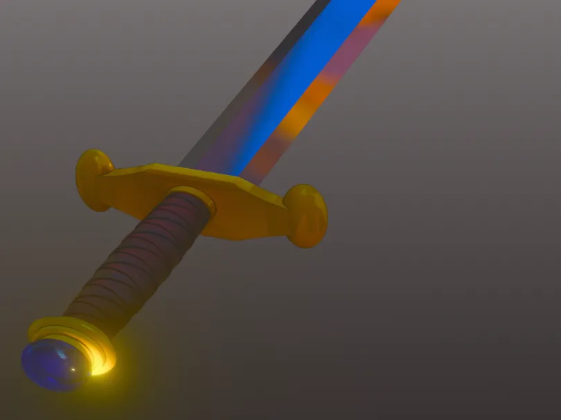 The Legendary Sword Z by Hatta_3d - MakerWorld