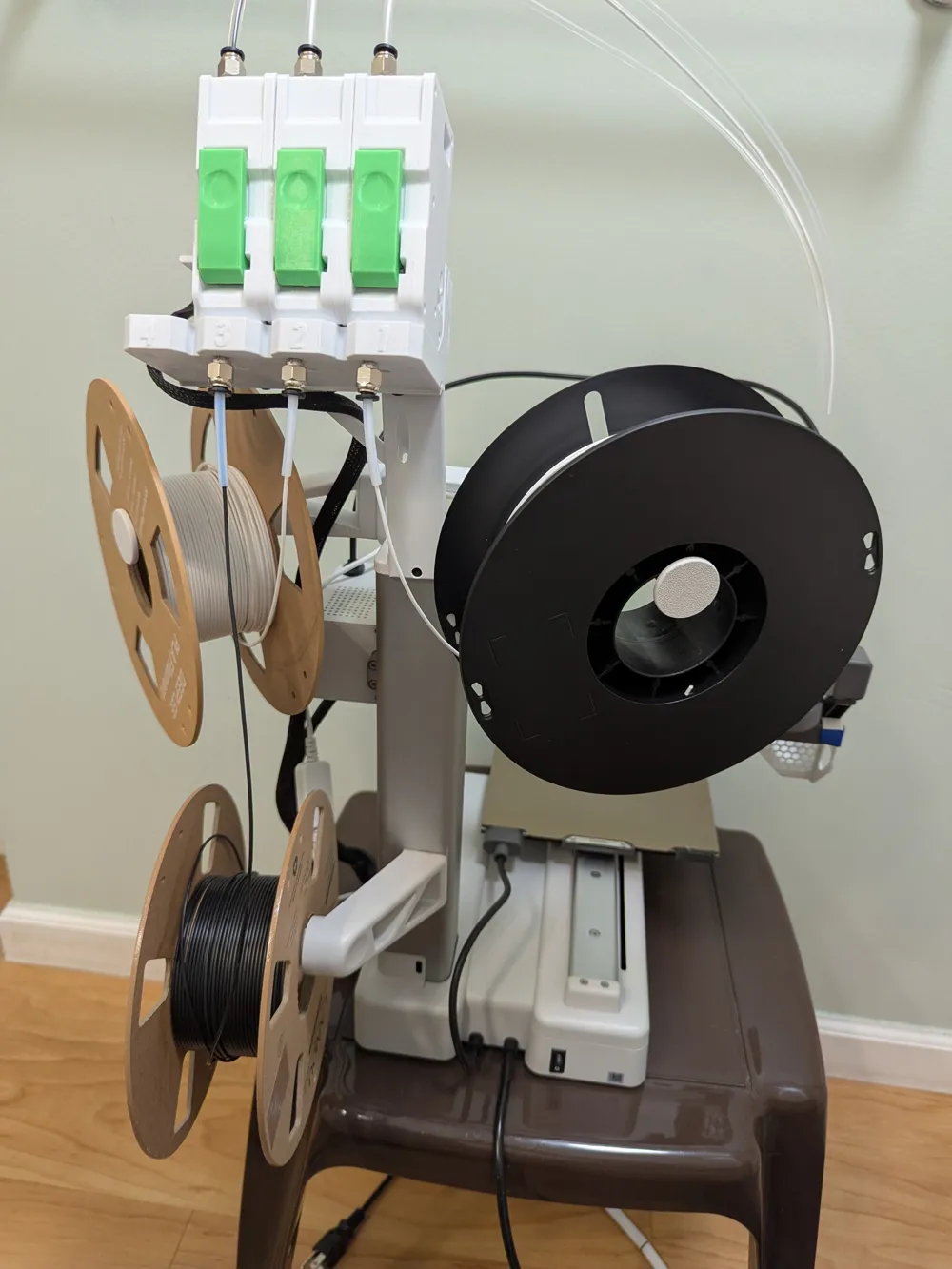 Mango para A1 Mini con BMCU y 2 soportes de bobina - Modelo de ...